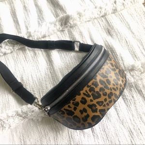 Bags | Animal Print Fanny Pack | Poshmark